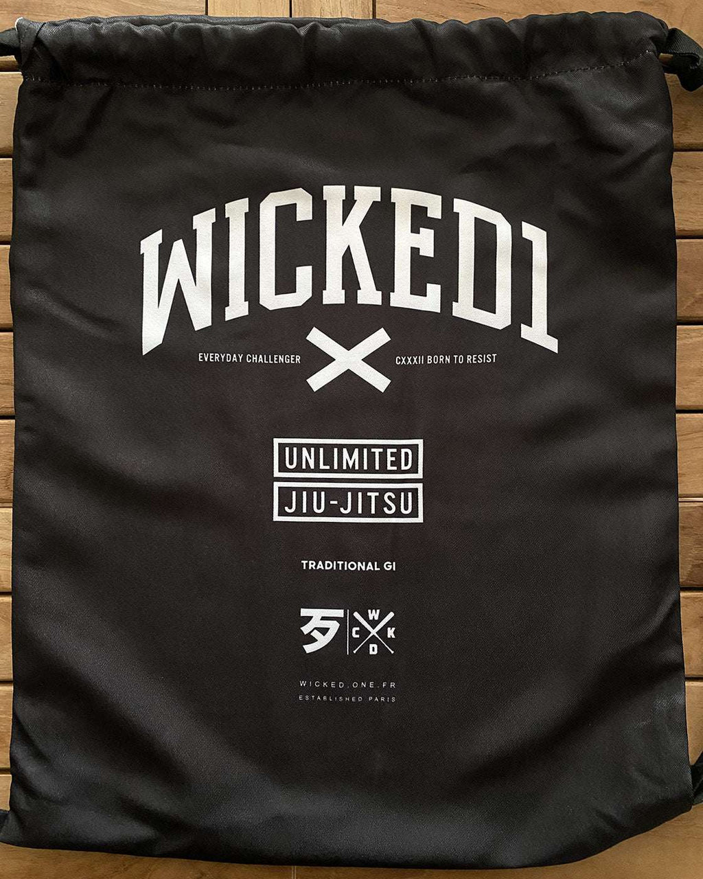 Kimono JJB Wicked One GI Samurai Noir | Résistant & Performance