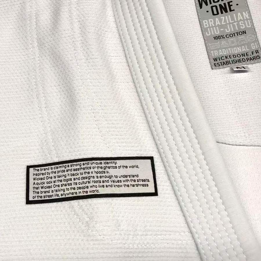 Kimono JJB Wicked One GI Score Blanc | Entraînement & Compétition